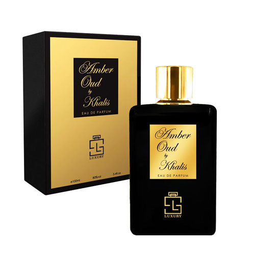 Khalis Luxy Collection Amber Oud Eau de Parfum (EDP) 3.4 oz / 100 ml ...